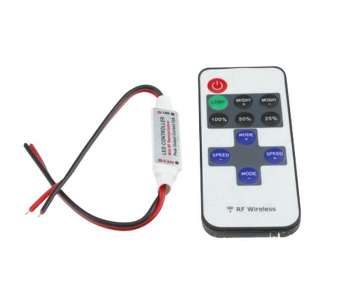 Mini 2A*3 Rf Single Color Remote Controller 20m Remote Control