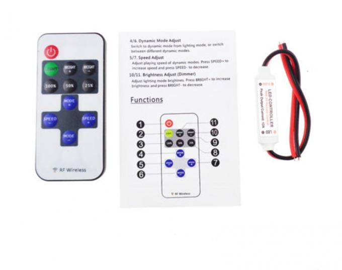 Mini 2A*3 Rf Single Color Remote Controller 20m Remote Control