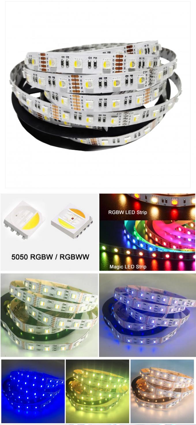1400LM 5050 LED Flexible Strip Lights RGBWW RGBCW LED Strip IP66
