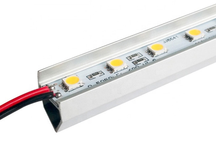 DC12V 24w Dual Colour Rigid Led Strip Light 45 Degree Corner Aluminum ...